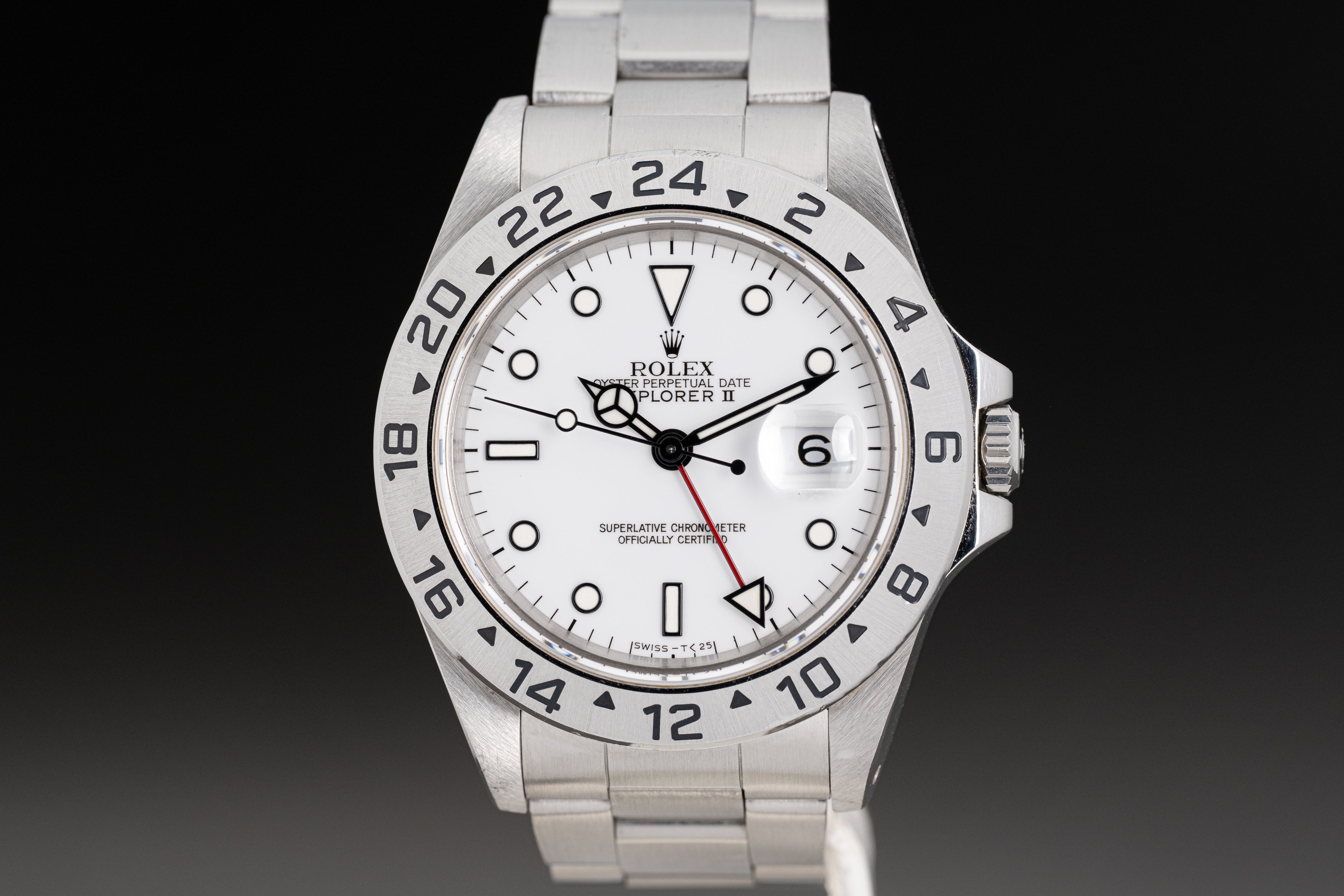 HQ Milton - 1991 Rolex Explorer II Polar Dial Original Tritium Hands ...