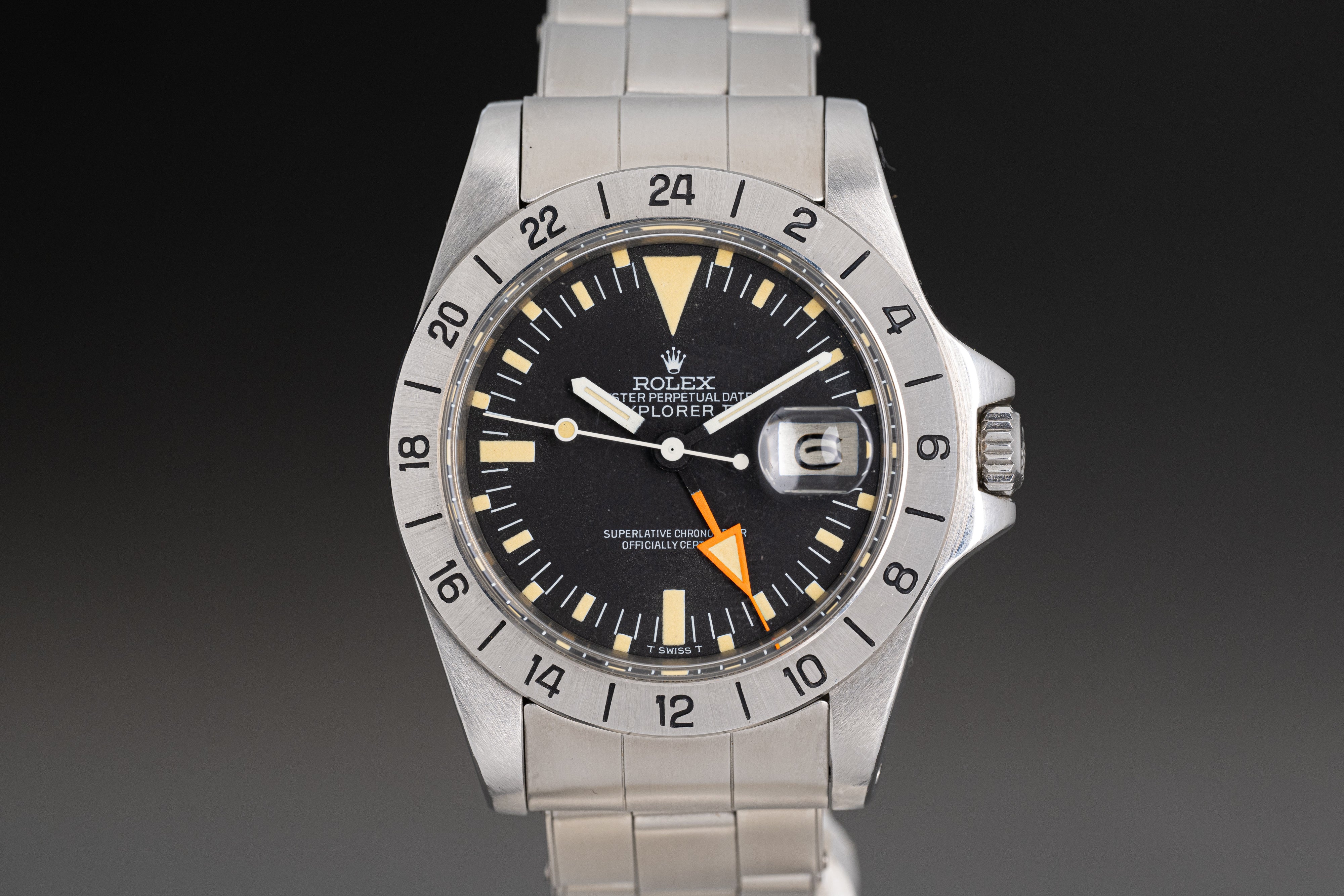 HQ Milton - 1977 Rolex 1655 Orange Hand Explorer MK2 Dial Box, Booklet ...