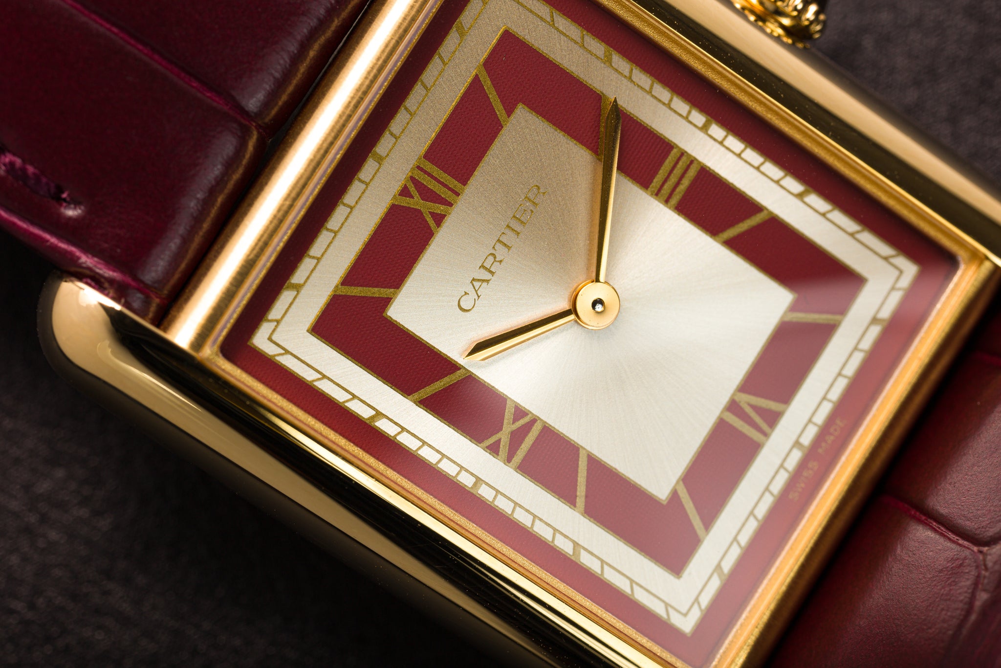 HQ Milton - 2022 Tank LC 18k Yellow Gold WGTA0059 Box, Card & Receipt ...