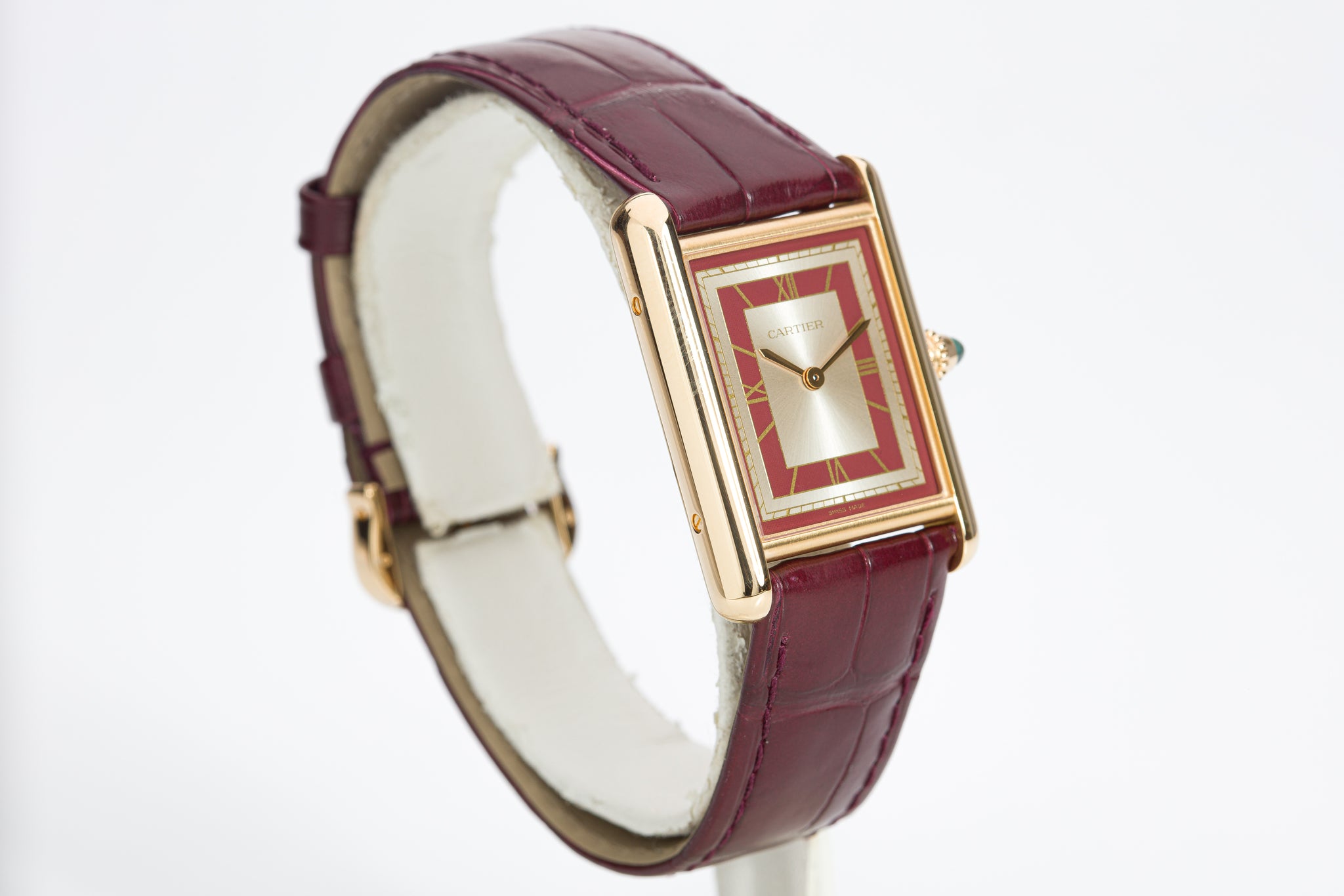 HQ Milton - 2022 Tank LC 18k Yellow Gold WGTA0059 Box, Card & Receipt ...